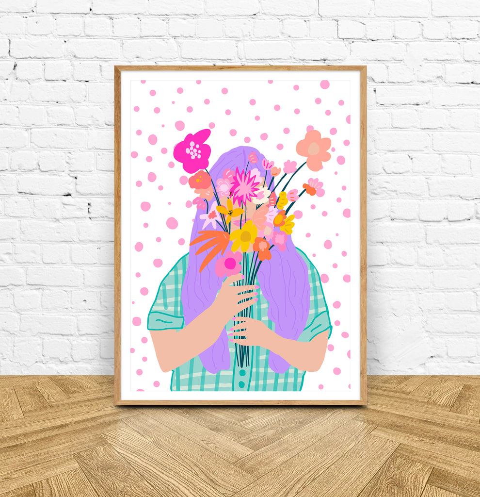 Spring Feels Girl – Whimsy Kaleidoscope