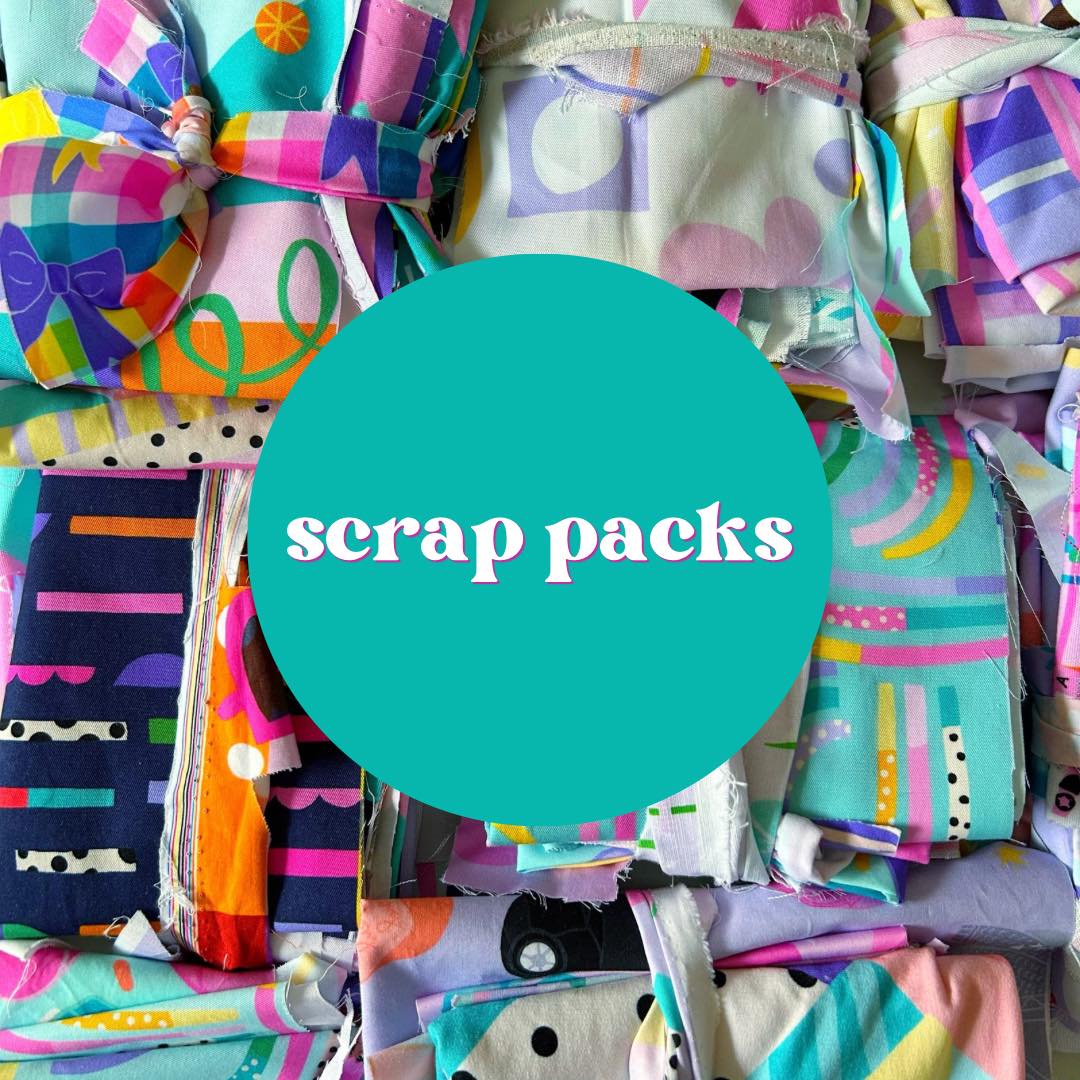 Fabric Scrap Packs – Whimsy Kaleidoscope